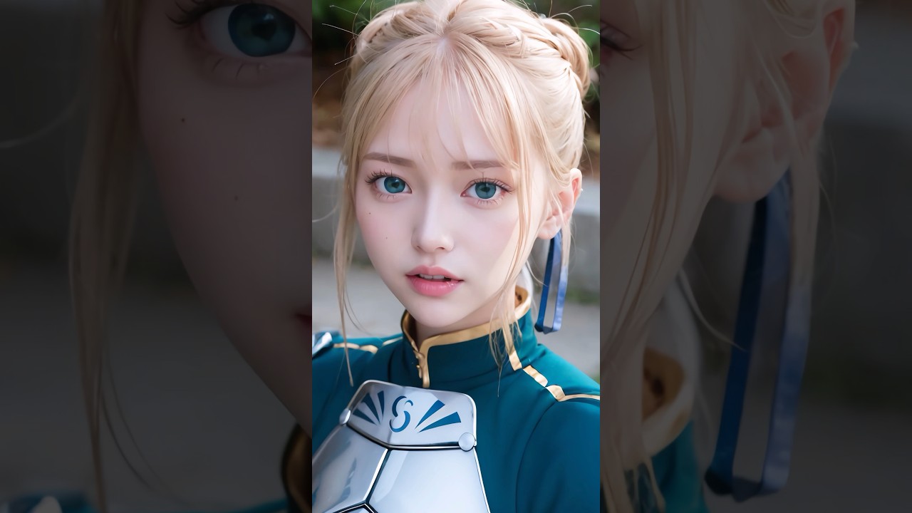 【アニメ実写化】Fateのセイバーを実写化してみた｜Live action Fate’s Saber【Fate/セイバー】#Shorts ...